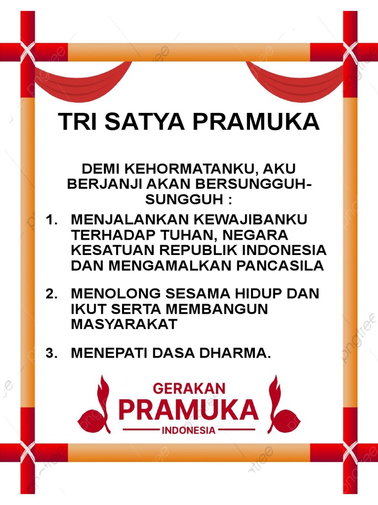 Tri Satya Pramuka | PDF
