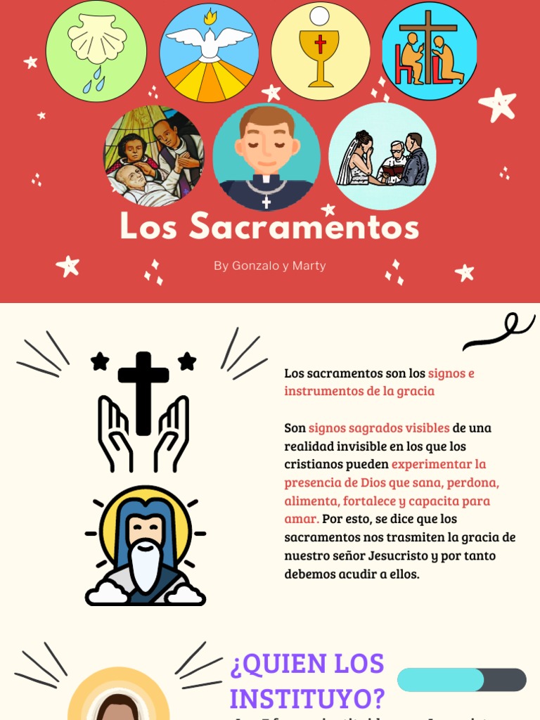 Los 7 Sacramentos y su Significado | PDF | Sacramentos | Confirmación