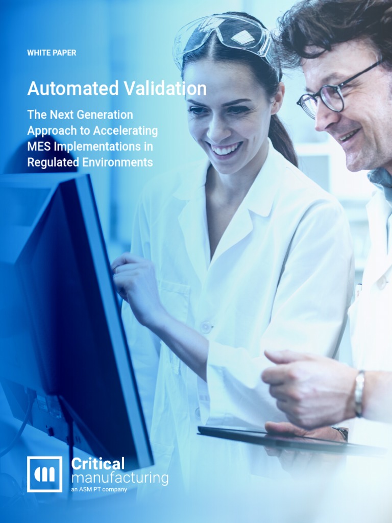 Whitepaper Automatedvalidation | PDF | Verification And Validation | Medical Device