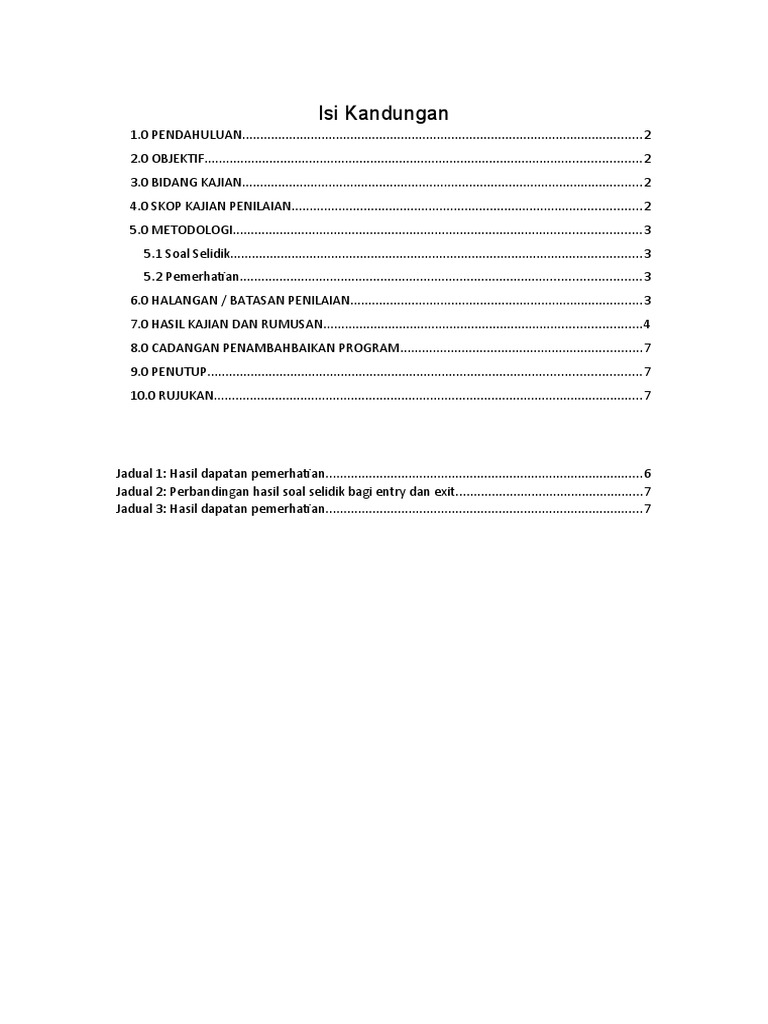 Assignment Penilaian Program Pdf