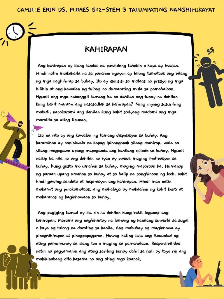 Talumpating Nanghihikayat | PDF