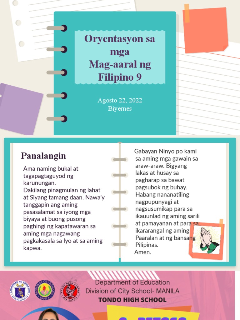 Class Orientation | PDF