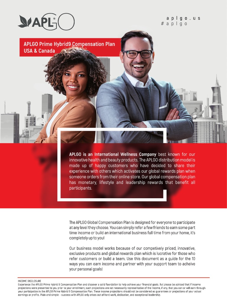 APlgo Compensation Plan | PDF