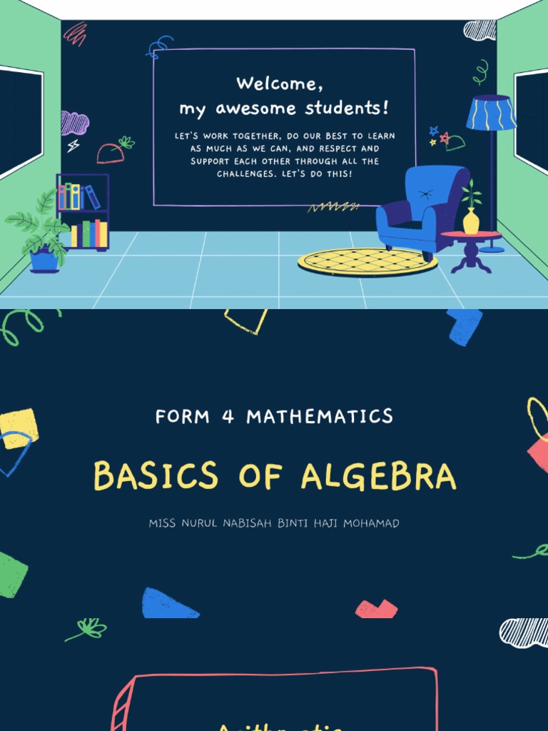 Basics of Algebra | PDF