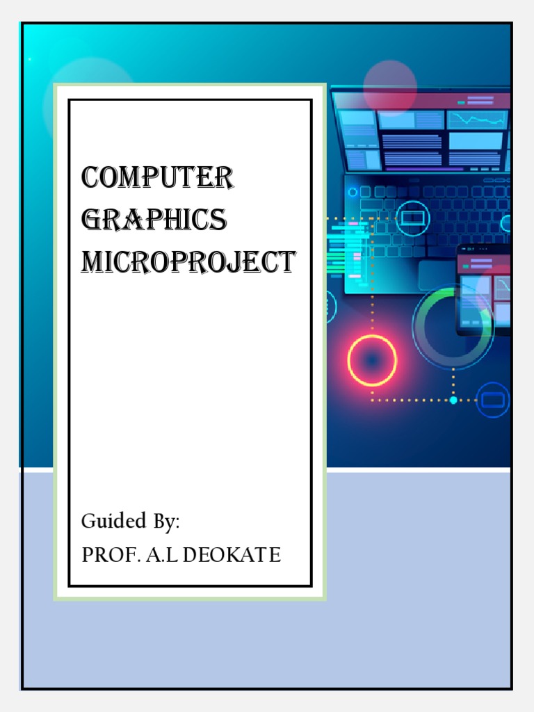 CGR Microproject Final by Ayush Sasane | PDF | Graphics | Computer Graphics