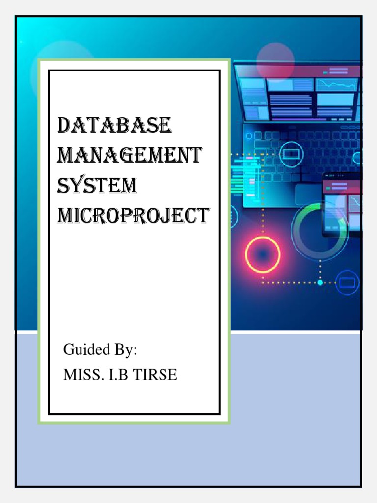 DBMS Microproject | Download Free PDF | Encryption | Databases