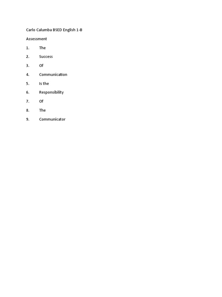 Effective Communication Activity Pdf Career Growth Business