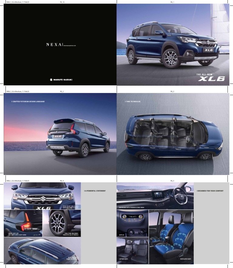 THE ALL-NEW XL6 Brochure | PDF | Automotive Technologies | Vehicle Industry