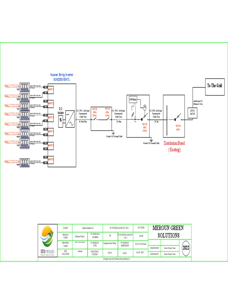 SLD-Oct 2022 | PDF | Photovoltaics | Photovoltaic System