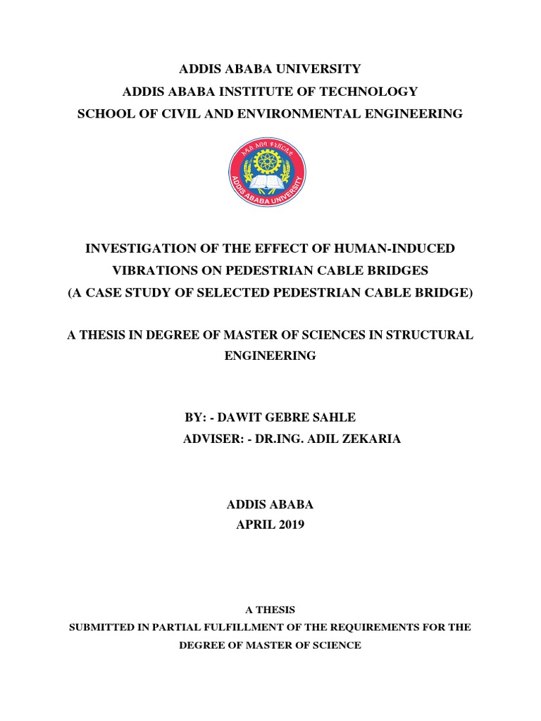 Dawit Gebre | PDF | Bridge | Beam (Structure)