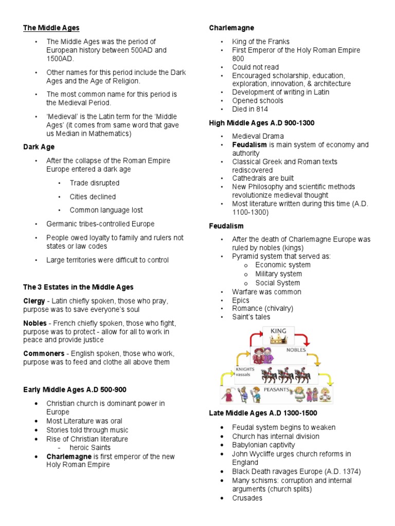 The Middle Ages & Renaissance | PDF | Middle Ages | Renaissance