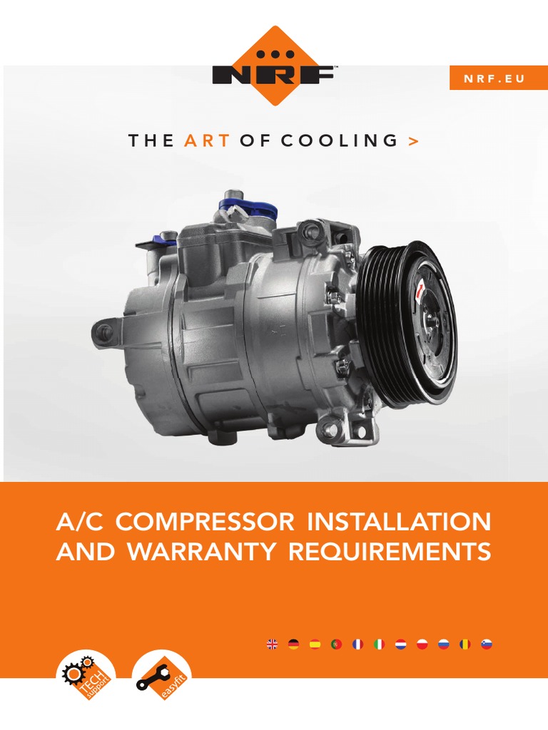 NRF Compressor Instruction Manual Version 2022 1 | PDF