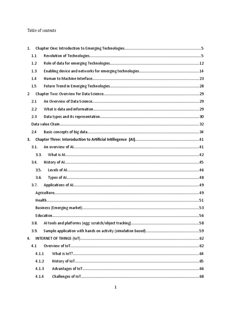 Introduction To Emerging Technologies | PDF | Internet Of Things | Logic Gate