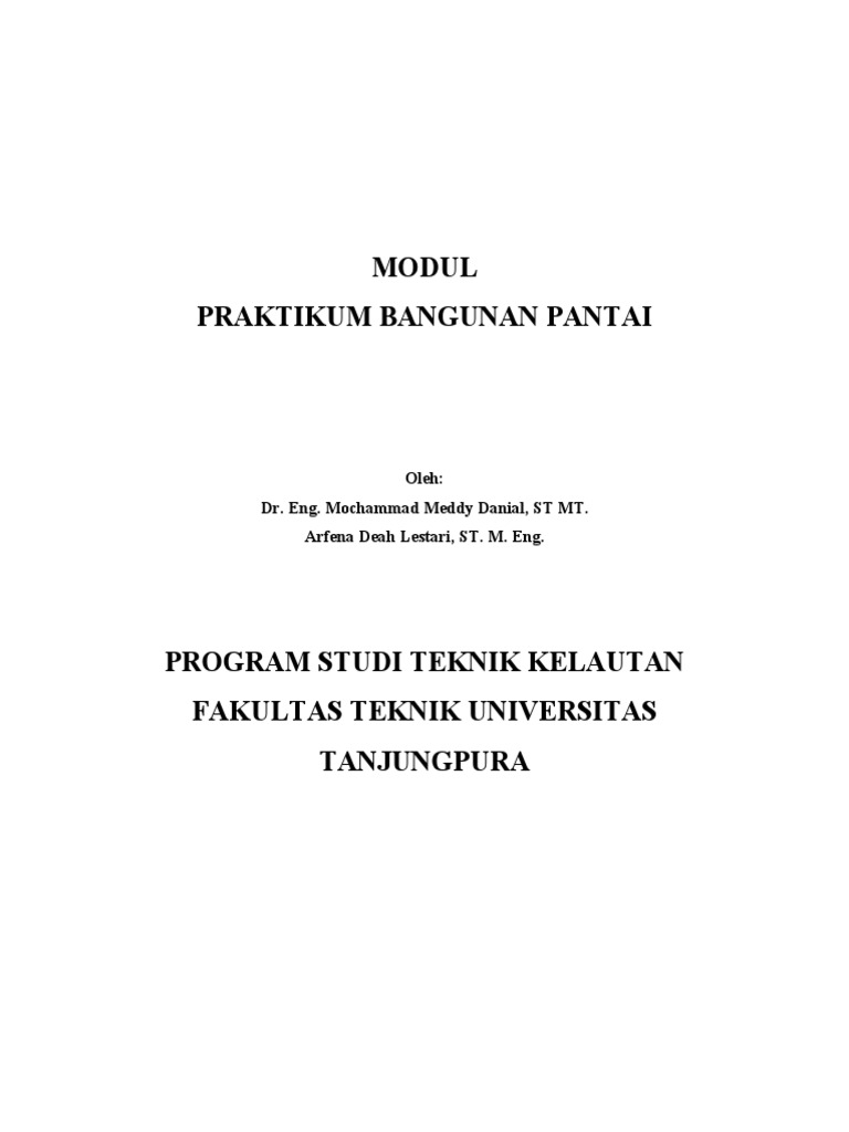 Modul Data Angin Untuk Pembangkitan Gelombang-1 | PDF