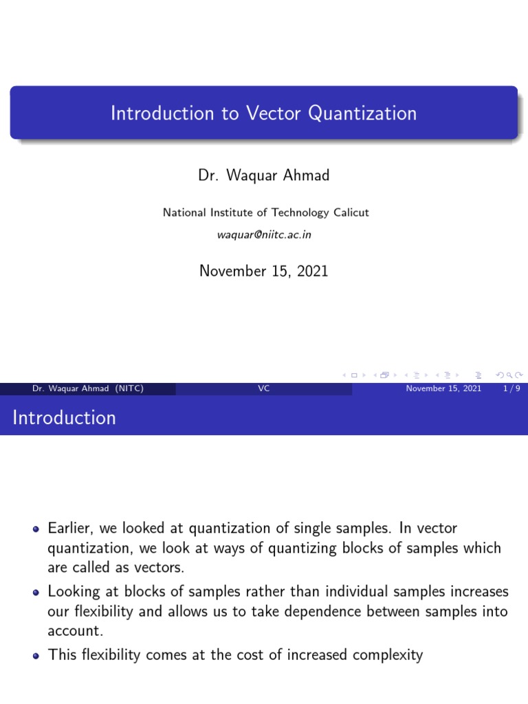 3 Vector Quantization Lbg Pdf Computer Science Theoretical Computer Science