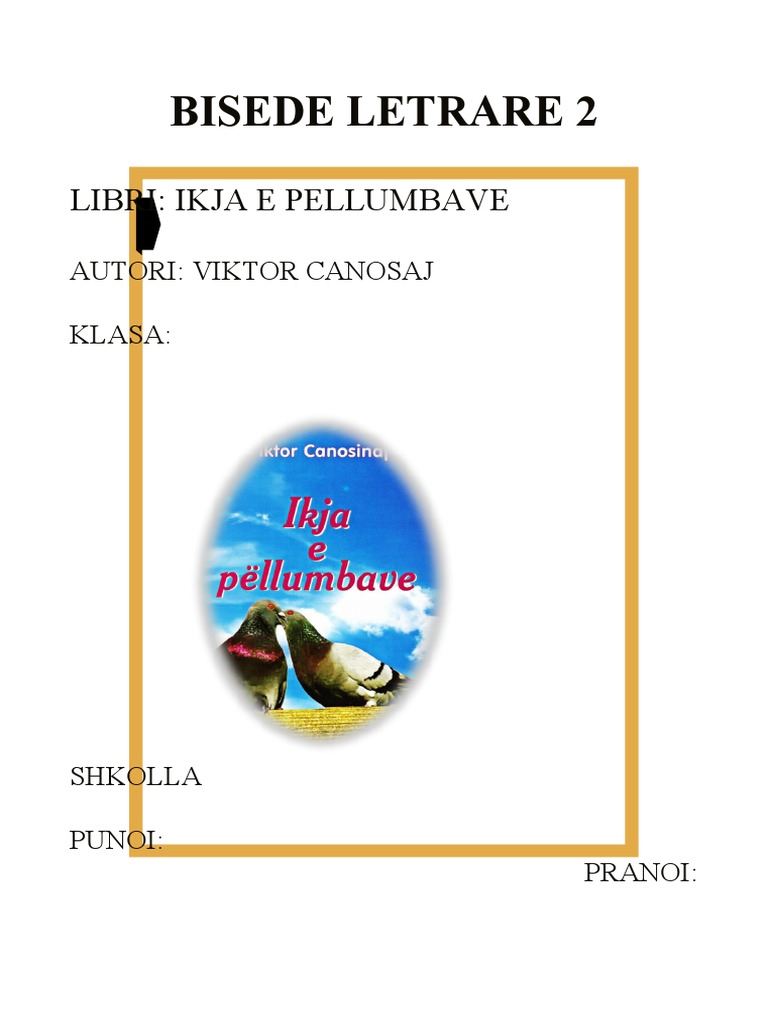 Bised Letrare Ikja e Pellumbave | PDF