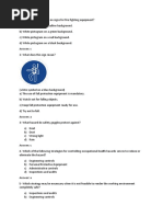 Health and Safety Quiz Answers | PDF | Occupational Safety And Health ...