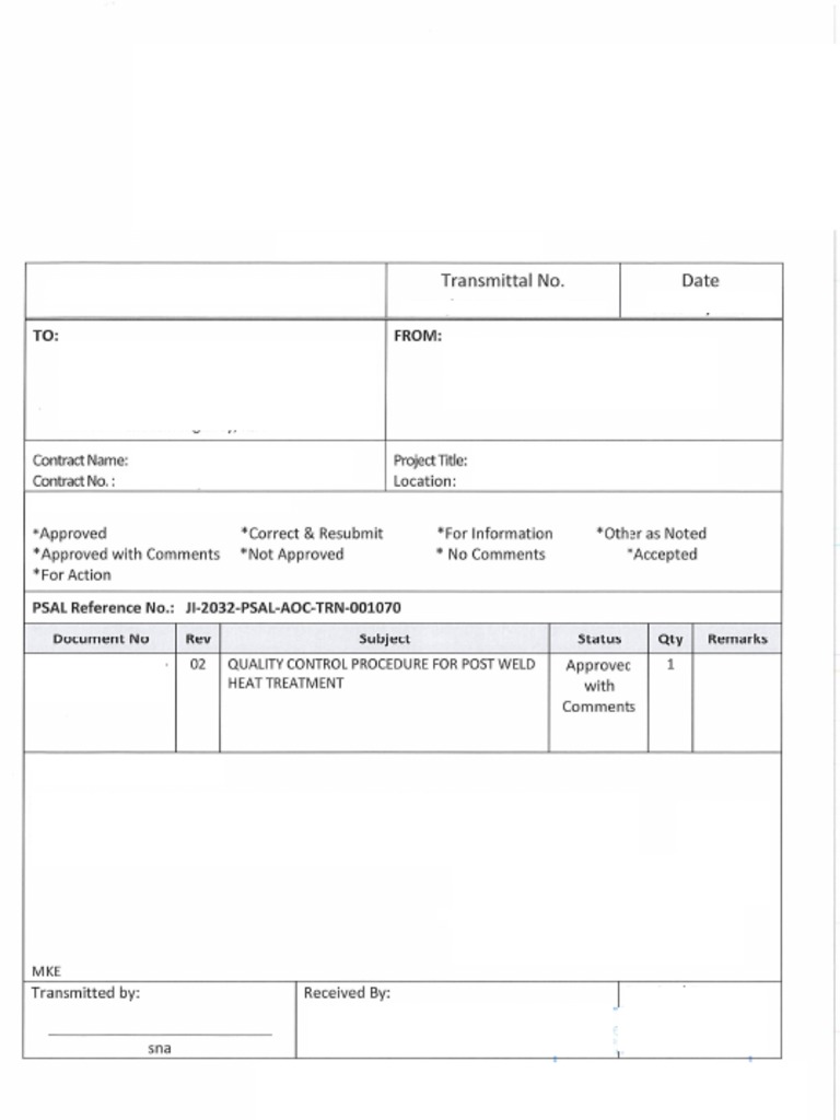 PWHT Procedure | PDF