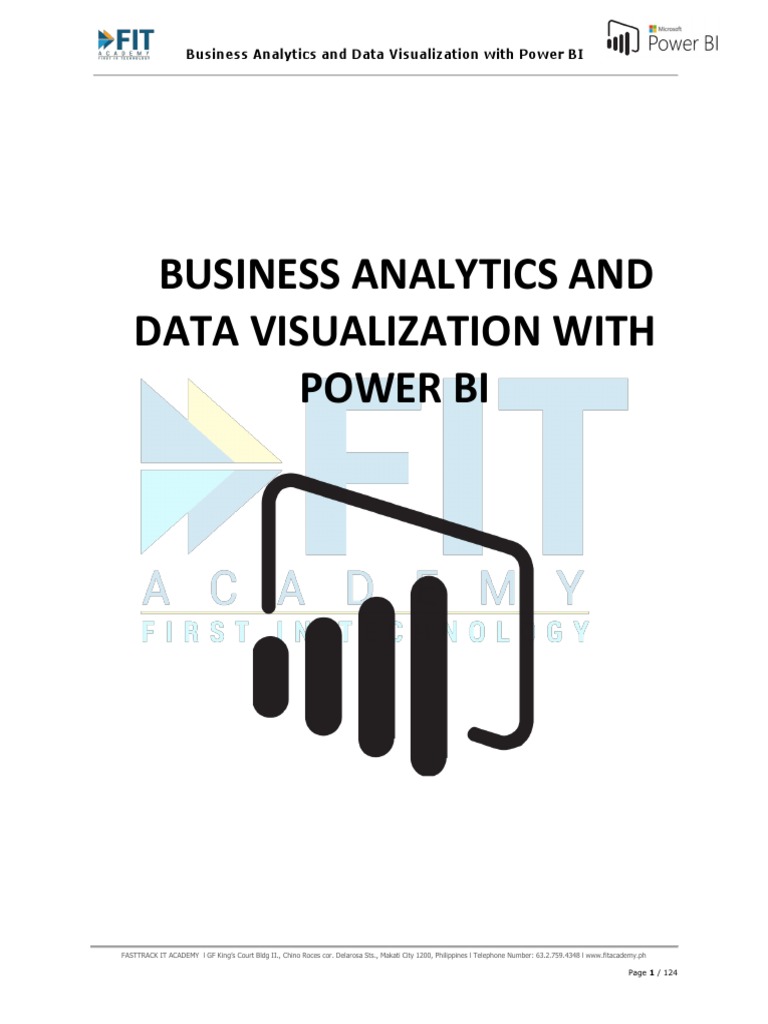 Quickguide To Business Analytics and Data Visualization With Power BI | PDF | Data Analysis ...