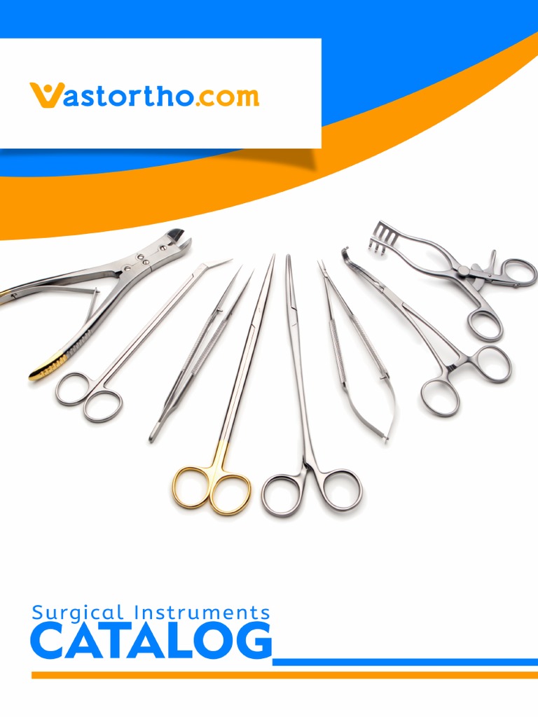 Orthopedic Surgical Instruments Catalog 1 | PDF | Propeller | Drill