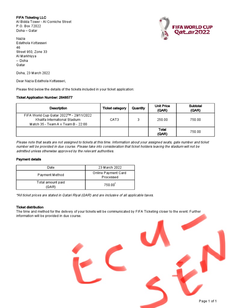 Ticket Application | PDF