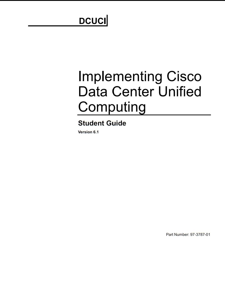 DCUCI-v6 1 0-SG | PDF DCUCI-v6 1 0-SG | PDF
