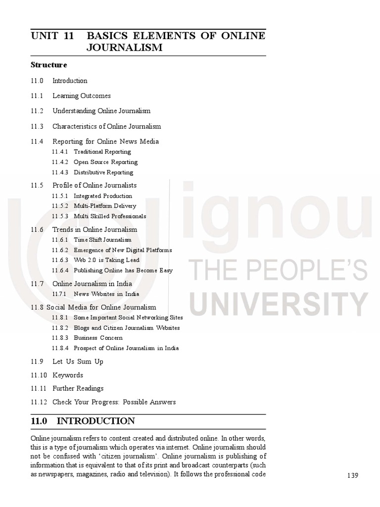 Digital Journalism Notes. 2pdf | Download Free PDF | Mass Media ...