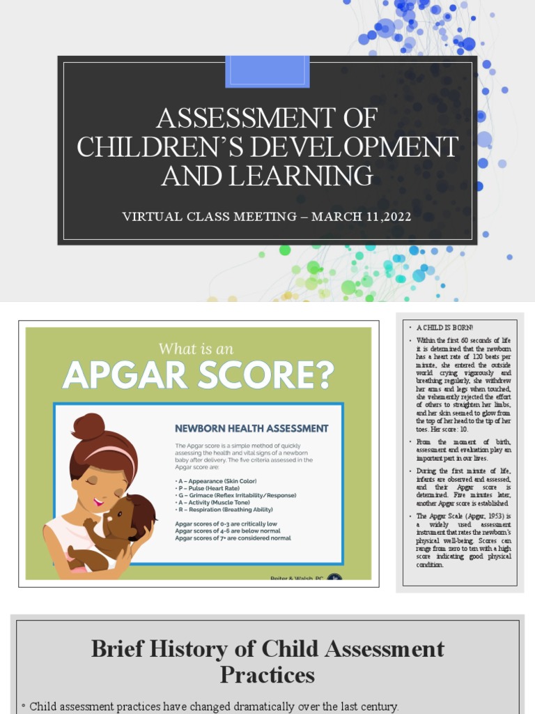 2p-Brief History of Assessment, Parameters and Definition | PDF ...