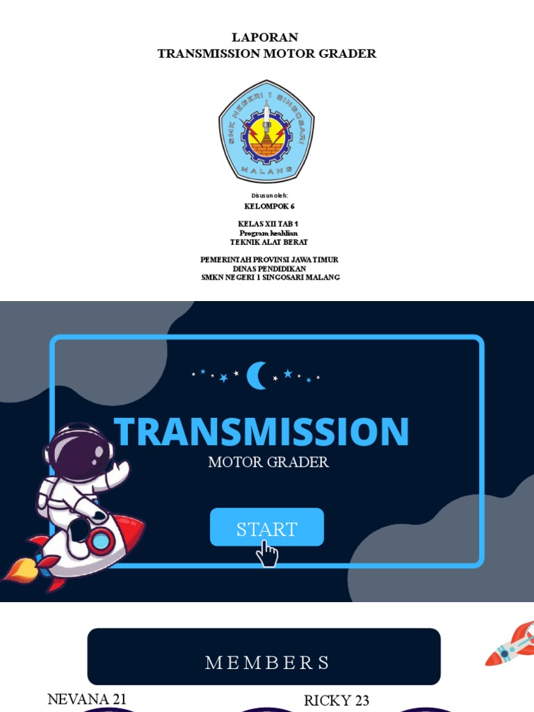 Transmisi Motor Grader dan Fungsinya | PDF | Teknologi & Rekayasa
