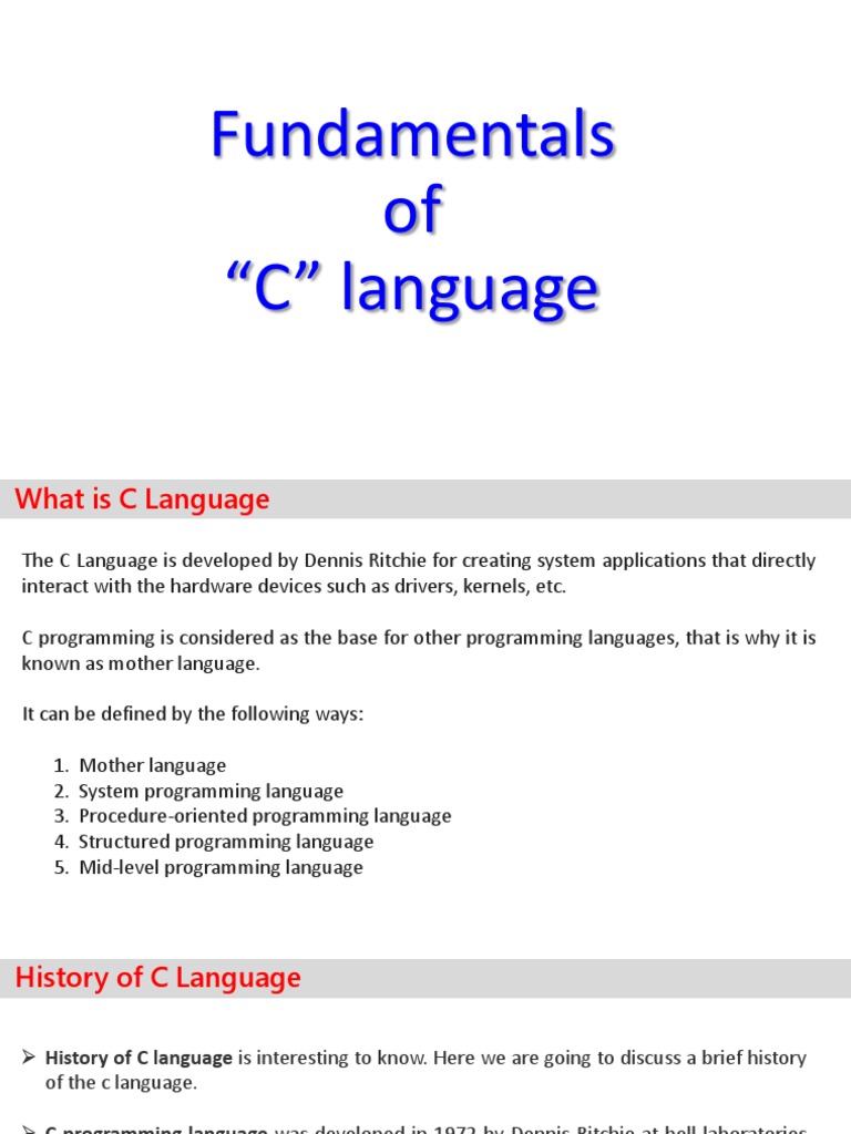 PPS Module-2 | PDF | C (Programming Language) | Integer (Computer Science)