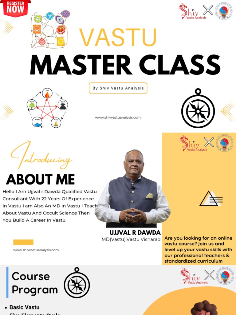 Introduction to the Vastu Master Class: An 8-Week Online Course on ...