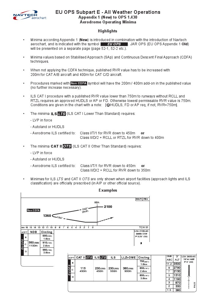 EAG EU-OPS Subpart E Info | PDF | Aerospace Engineering | Aeronautics