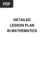 Detailed - Lesson - Plan - in - Mathematics 5 Line Graph | PDF | Chart ...