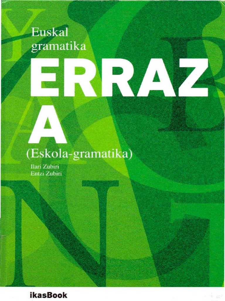 Euskal Gramatika Erraza OCR | PDF