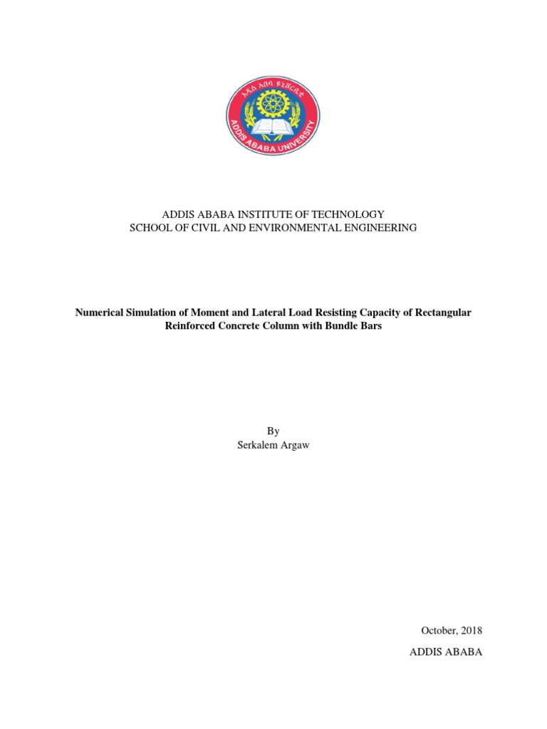 Serkalem Argaw S | PDF | Strength Of Materials | Bending