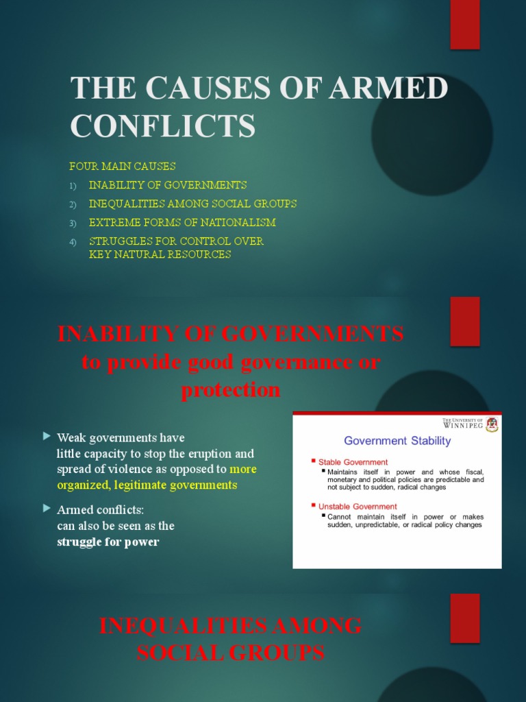Causes of Armed Conflict | PDF | Social Science