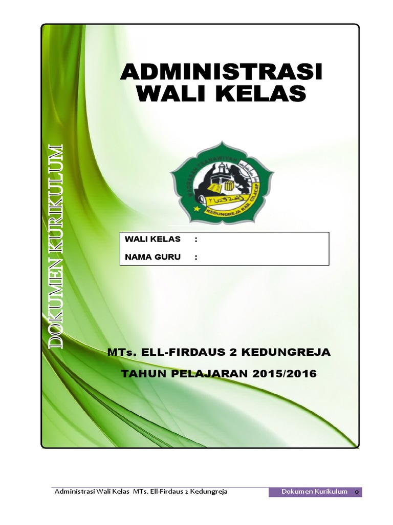 WALI KELAS | PDF