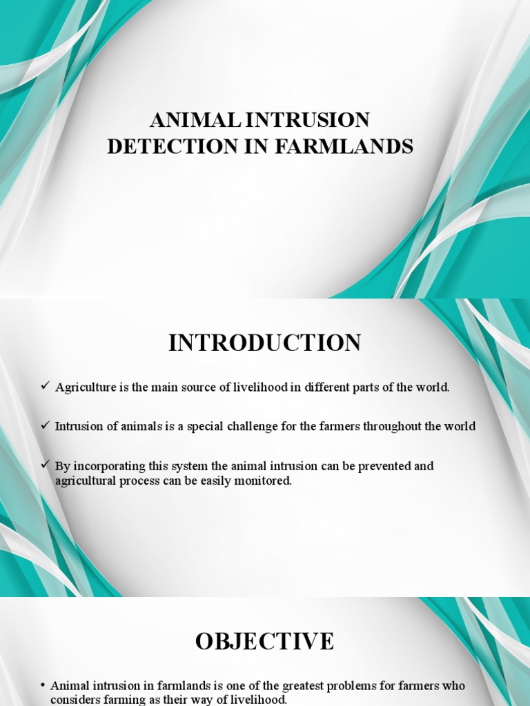 Animal Intrusion Detection | PDF | Emerging Technologies | Computing