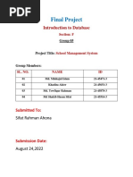 Sample Student Database Inventory Template | PDF | Educational ...