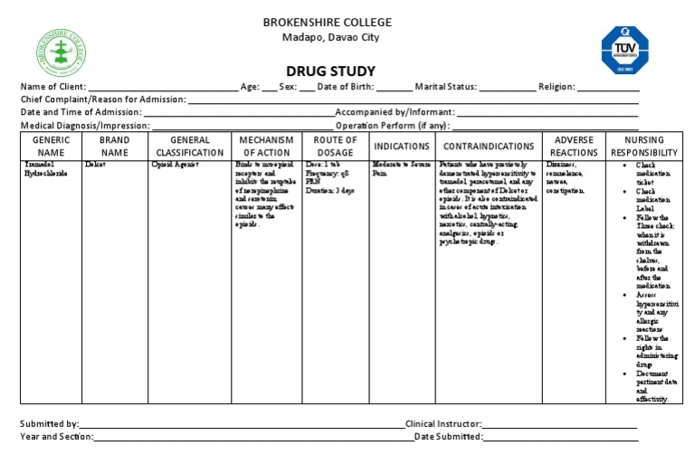 Dolcet Drug Study | PDF | Opioid | Medical Treatments