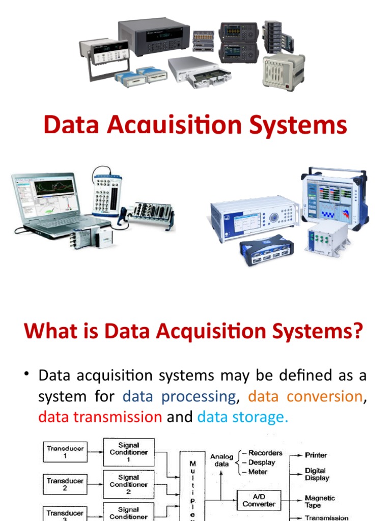 Data Acquisition Systems | PDF | Business | Computers