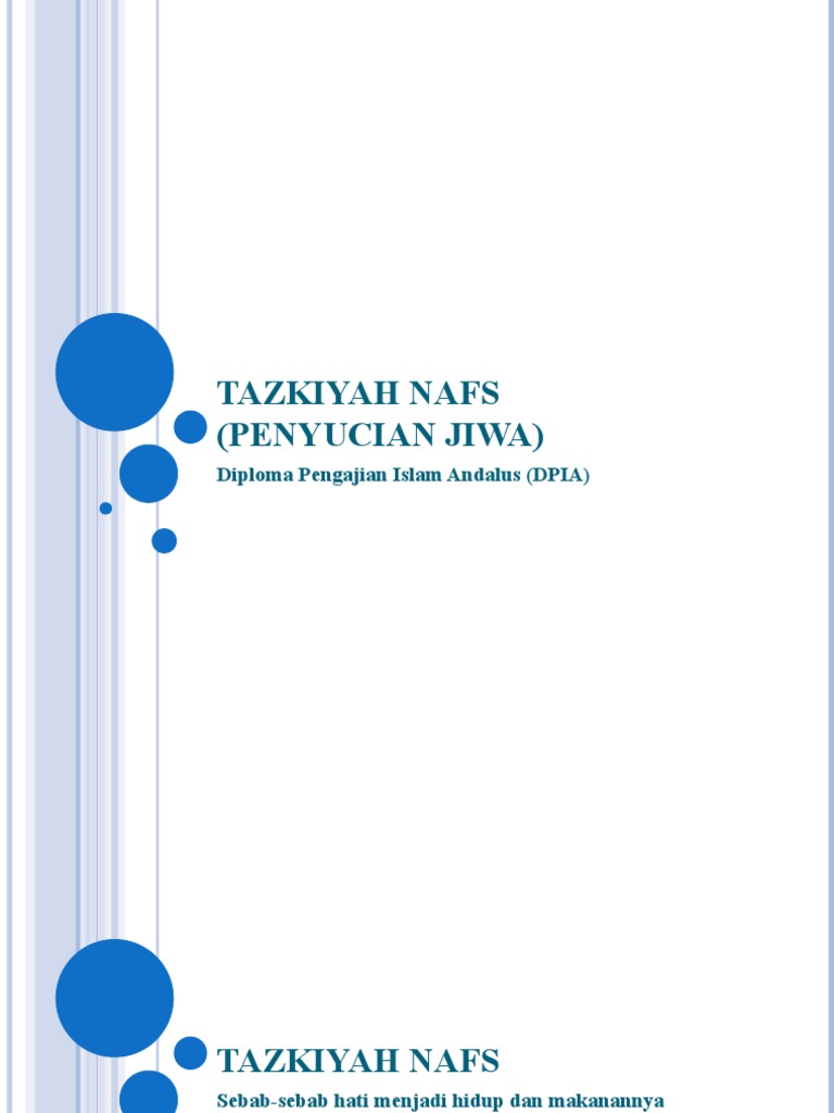Panduan Tazkiyah Nafs | PDF