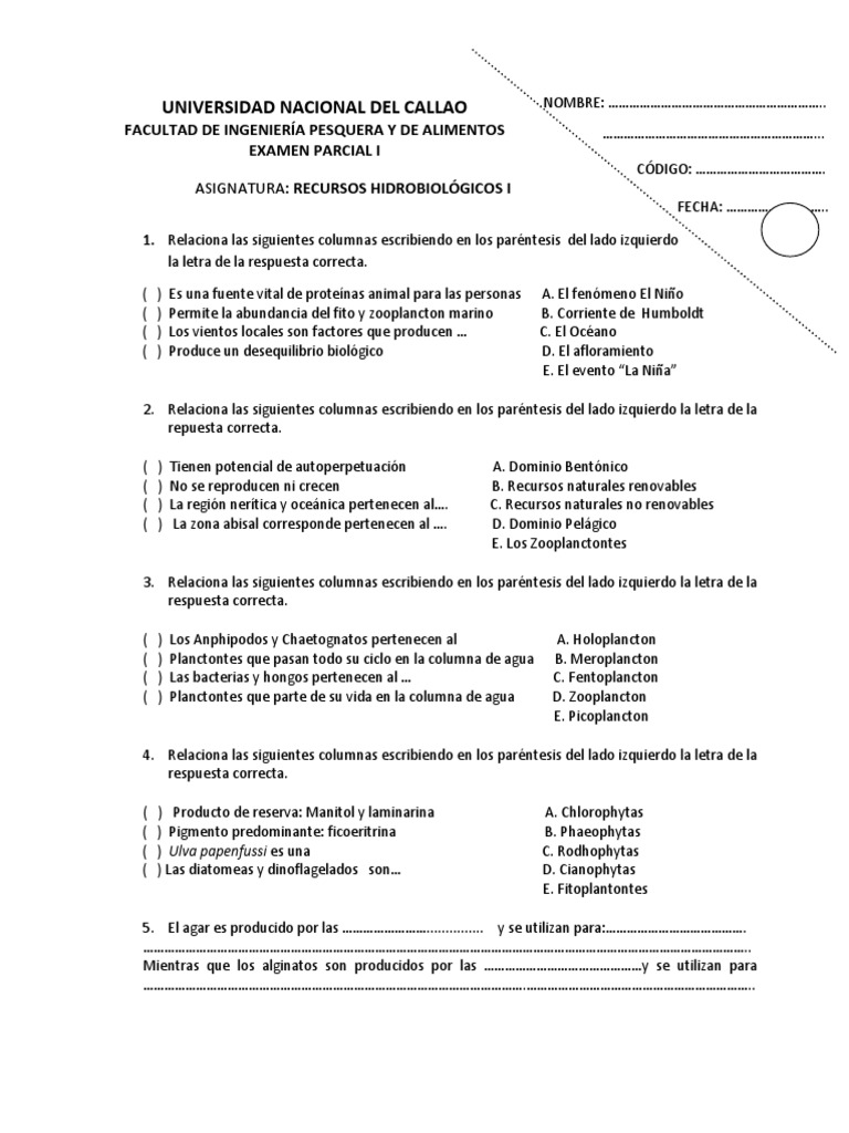 Dominio Bentónico y Recursos Marinos | PDF | Ciencia medioambiental ...