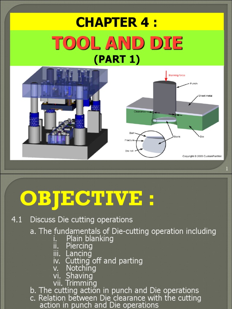 Die Cutting Operations Explained | PDF | Applied And Interdisciplinary ...