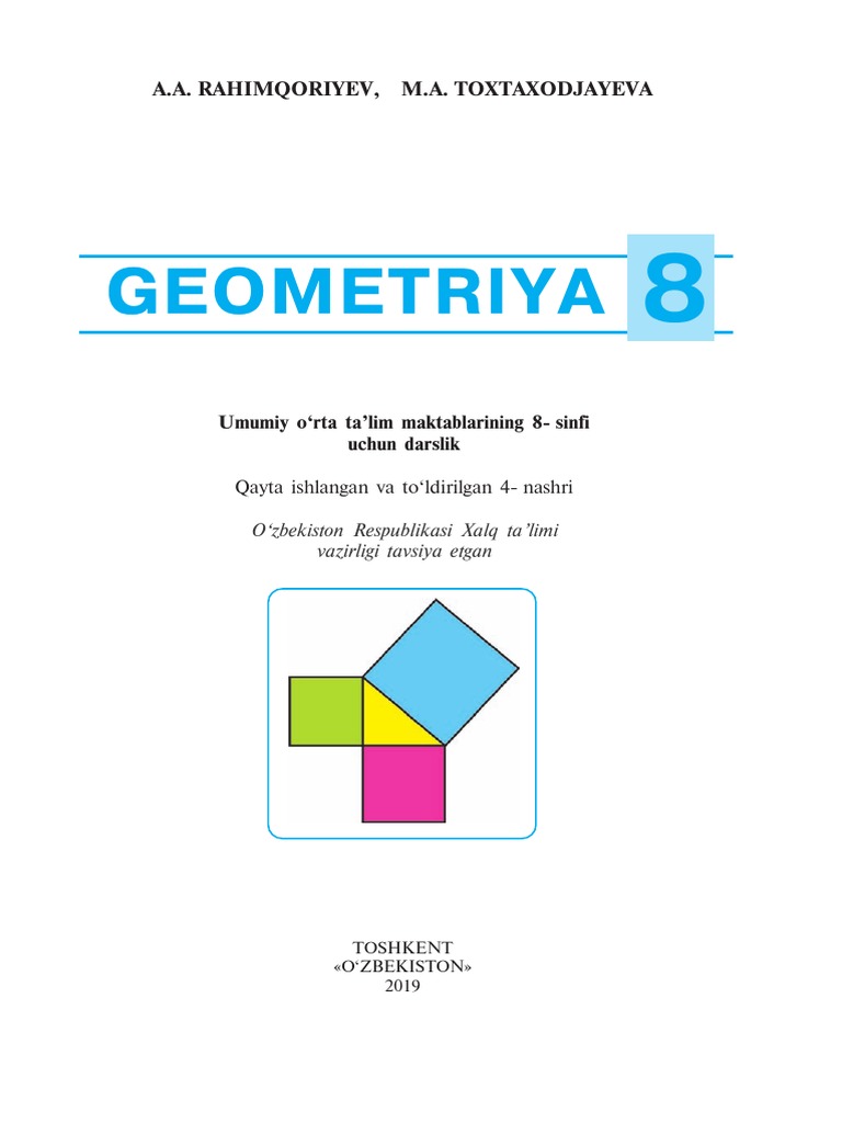 8-Sinf Geometriya | PDF