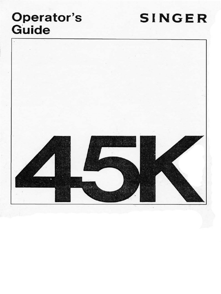 45 Kmanual | PDF