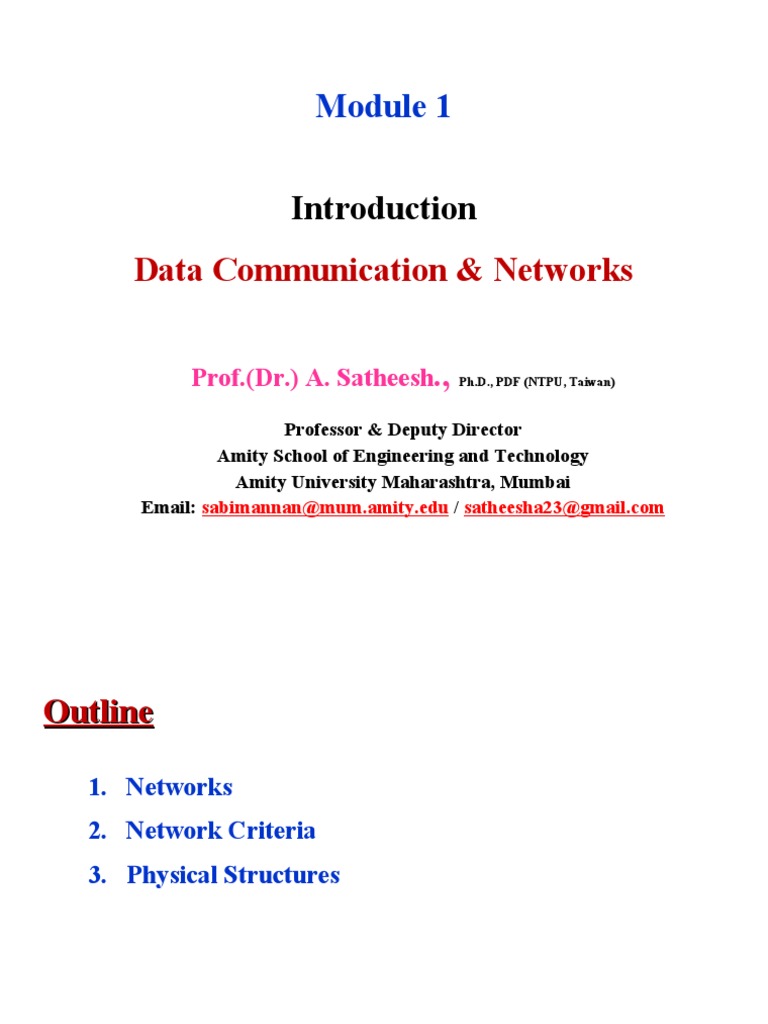 Lecture 1.2 Networks | PDF | Network Topology | Computer Network Lecture 1.2 Networks | PDF | Network Topology | Computer Network