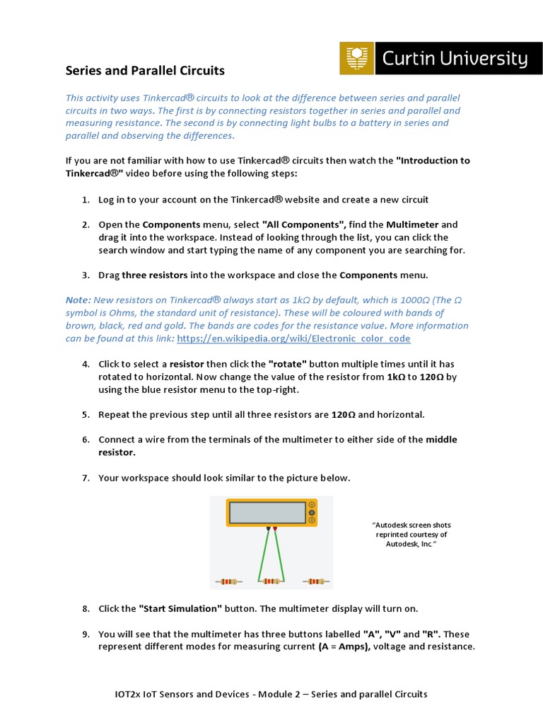 2 - Lab 2.2 Series - and - Parallel - Circuits | PDF | Series And ...