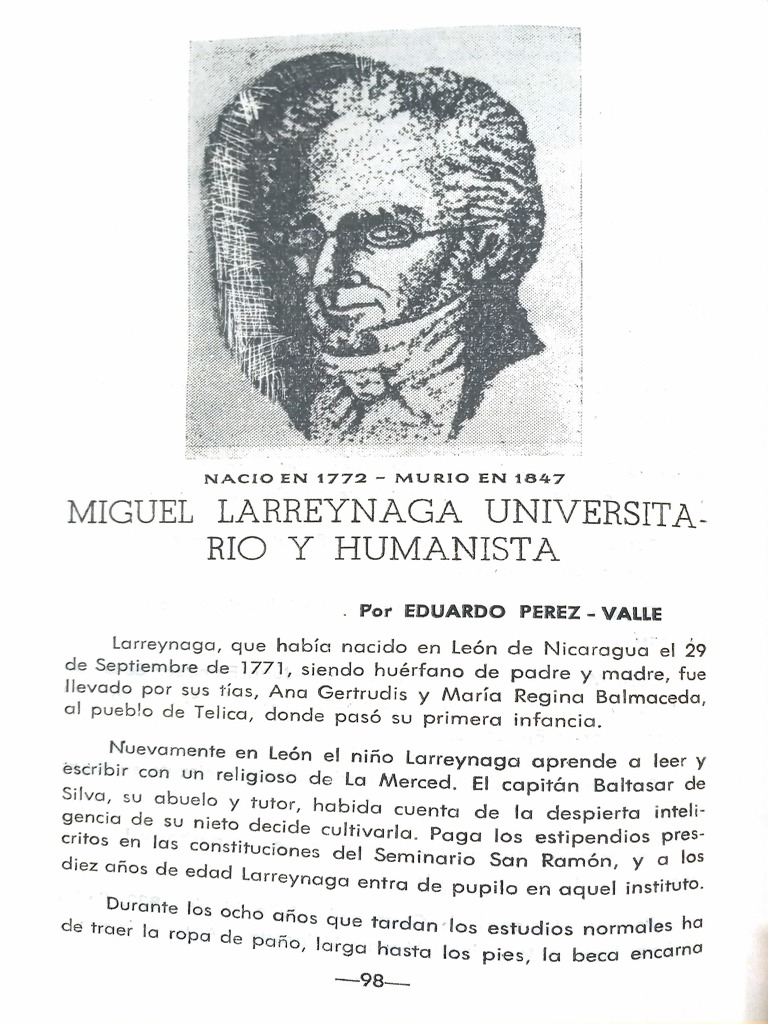 Páginas de La Historia de La Independencia de CA 1-Miguel Larreynaga | PDF