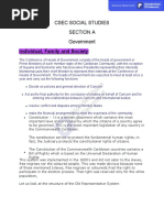 CSEC Social Studies Study Notes | PDF